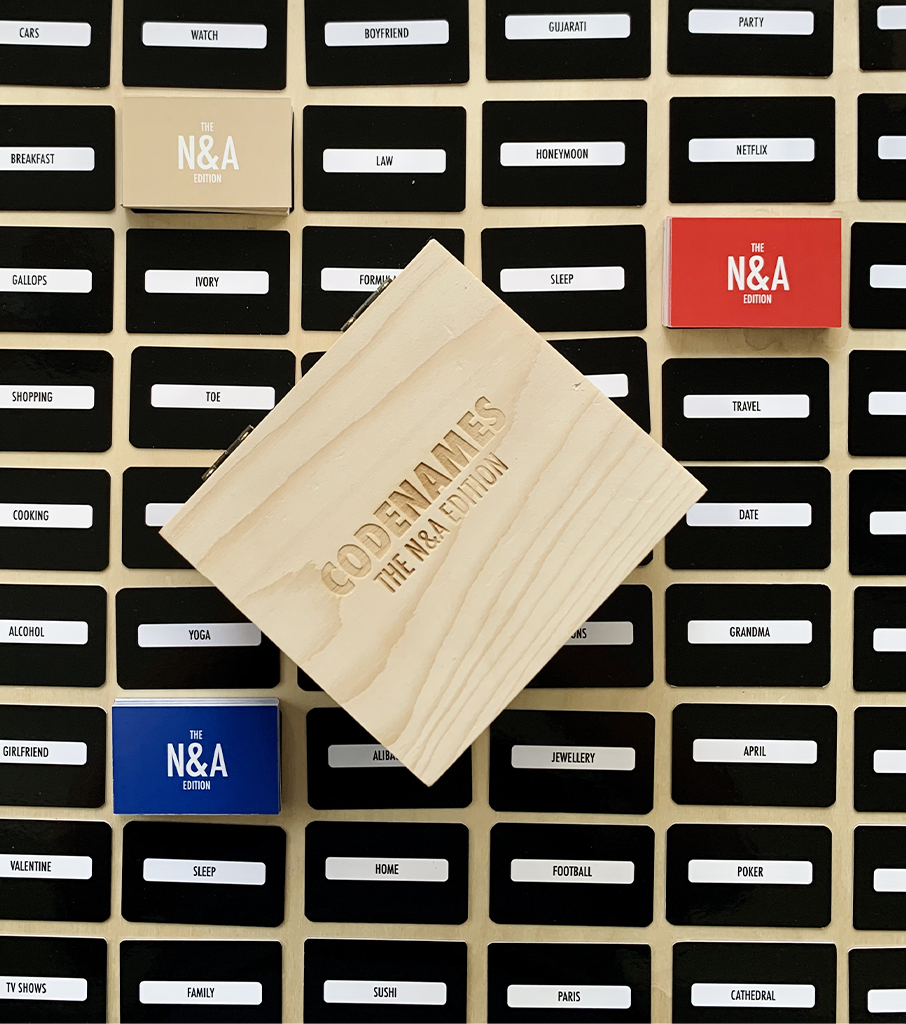 Personalised Codenames – Fun and Games